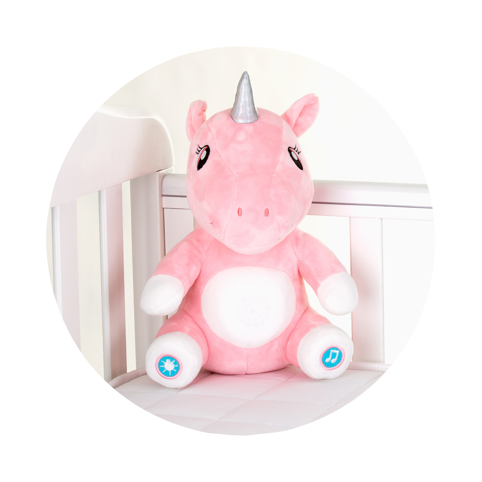 Chipolino Chipolino Plush toy with music and lamp "Unicorn ...