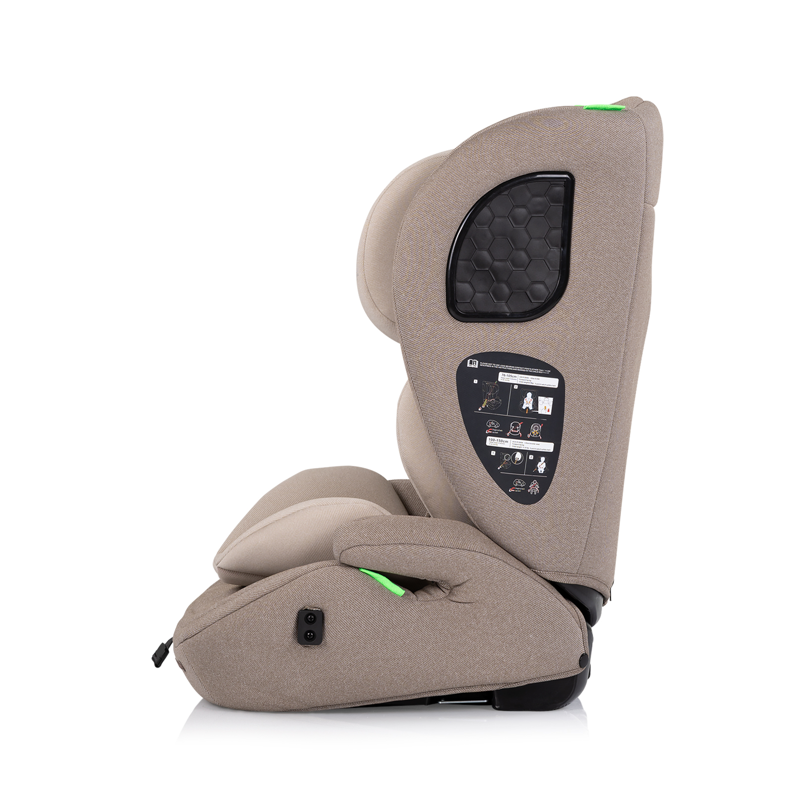 Chipolino Chipolino Car seat I-SIZE 76-150 cm "TYCOON" tiramisu ...