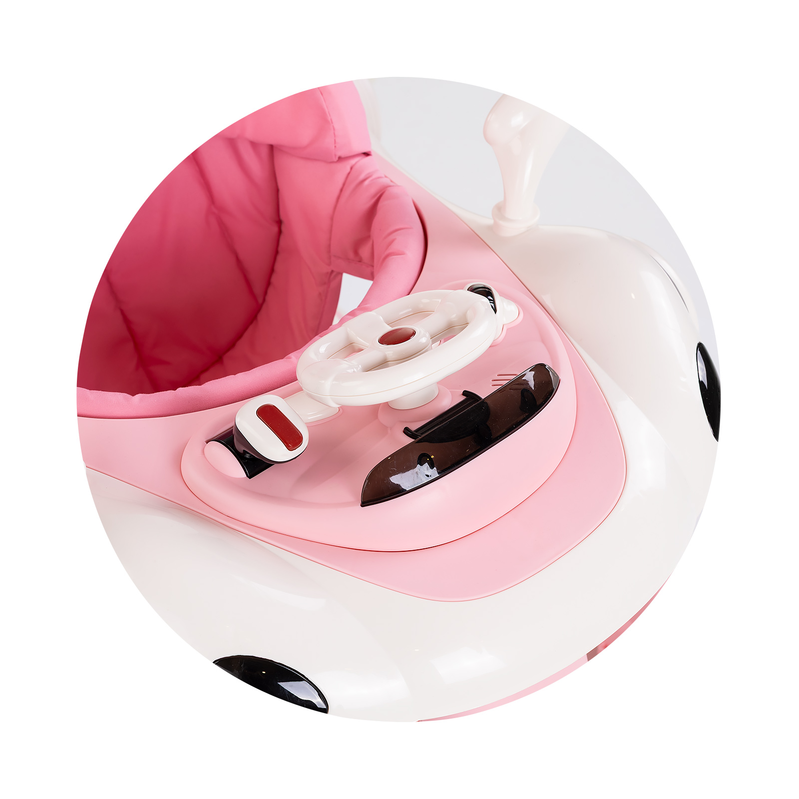 Chipolino Happy Walker 5 in 1 Baby Walker Pink - Koudounistra