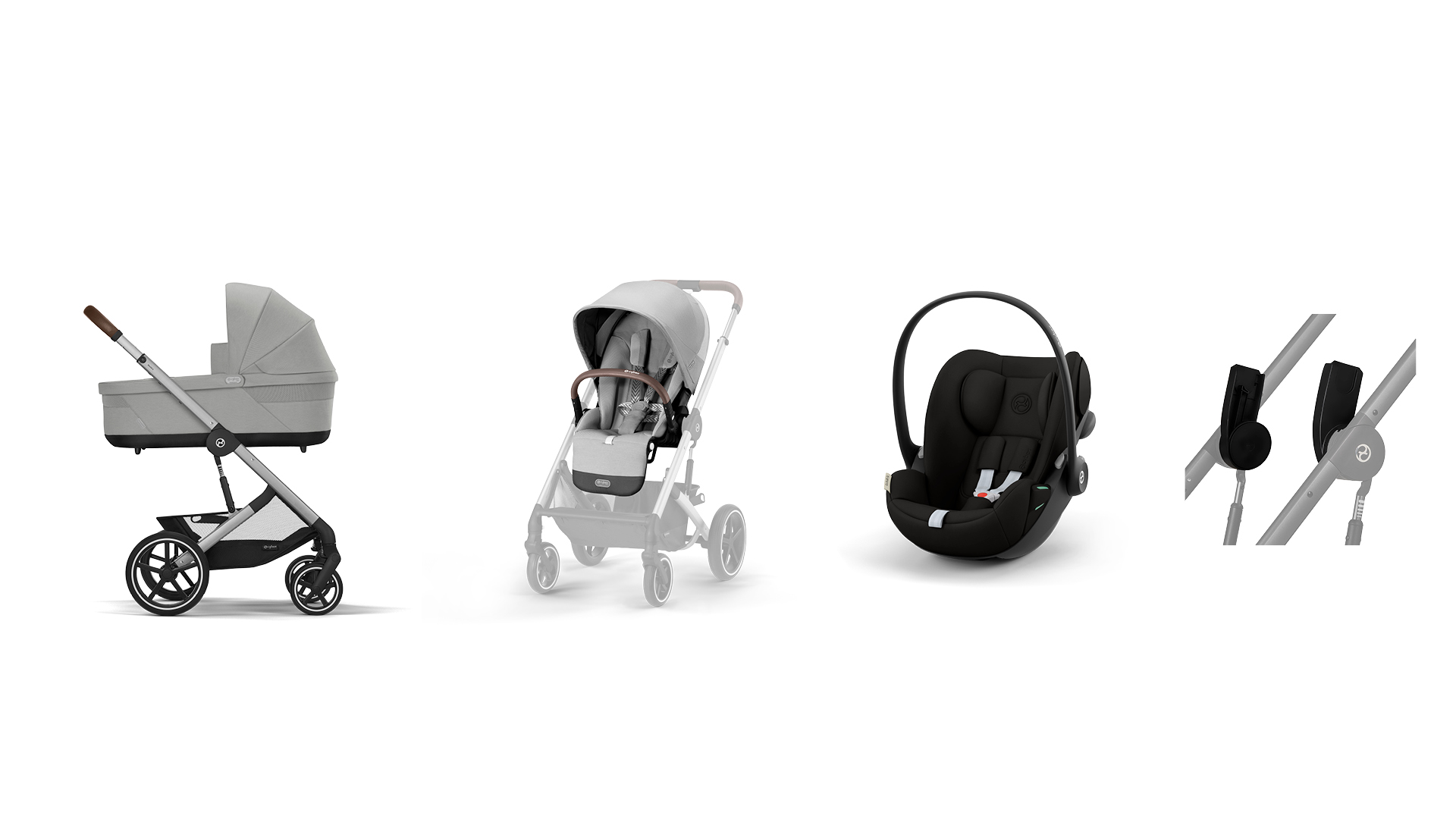 Cybex Balios S Lux Set 4 in 1 Stone Grey 524002519 - Koudounistra