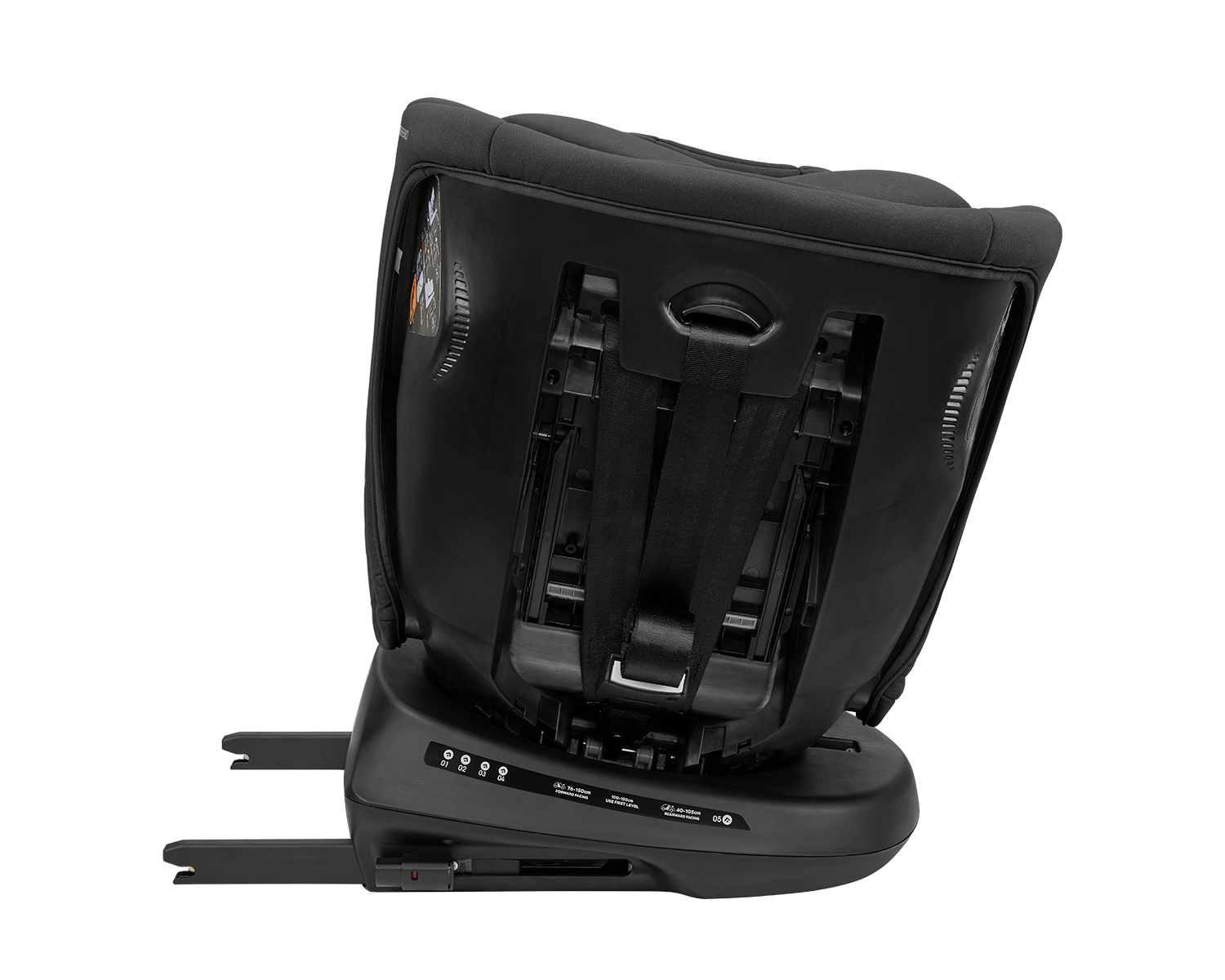 Kikka Boo i-Defend i-Size 40–150 cm Μαύρο | Κάθισμα Αυτοκινήτου 360°