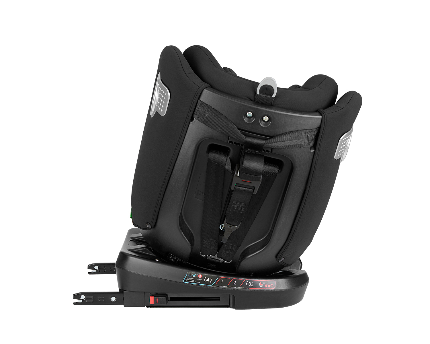 Kikka Boo i-Moove 2 i-Size 40–150 cm Μαύρο | Κάθισμα Αυτοκινήτου 360 ...