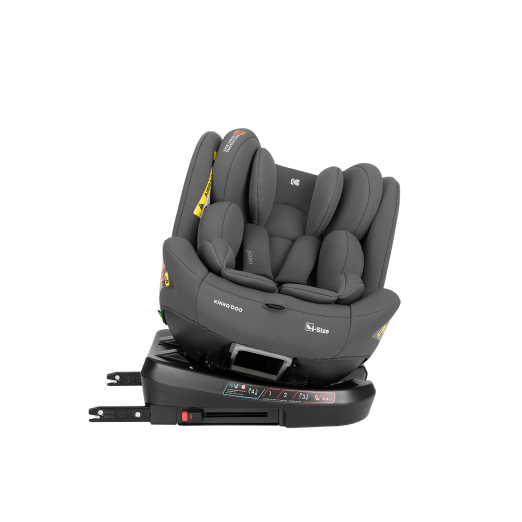 Kikka Boo i-Moove 2 i-Size 40–150 cm Dark Grey | 360° Car Seat