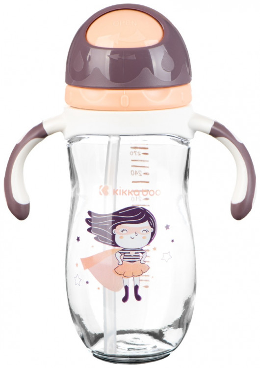 Kikka Boo Tritan sippy cup with a straw 12+m 300ml Supergirl 31302020062