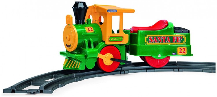 Peg Perego SANTA FE TRAIN Παιδικό Ηλεκτρικό Τραίνο 18+ μηνών ED1071 ...