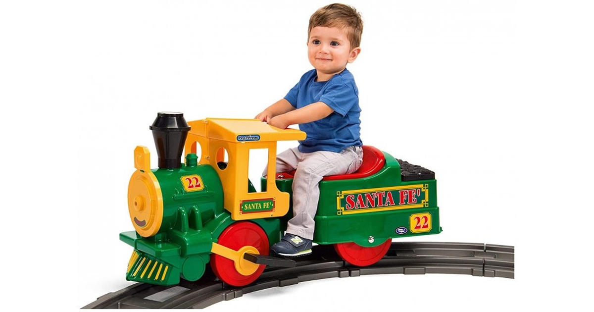 Peg Perego SANTA FE TRAIN Παιδικό Ηλεκτρικό Τραίνο 18+ μηνών ED1071