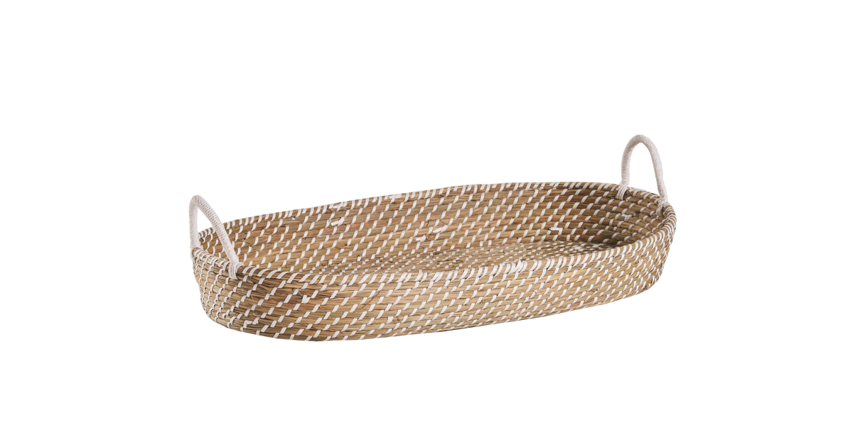 Handmade Wicker Changing Table Natural