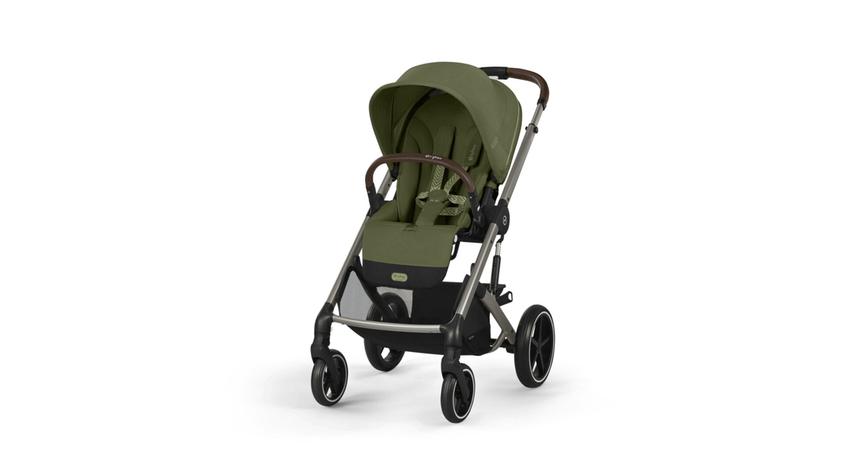 Cybex Balios S Lux Βρεφικό Καρότσι TPE 0-22kg Moss Green 525000105